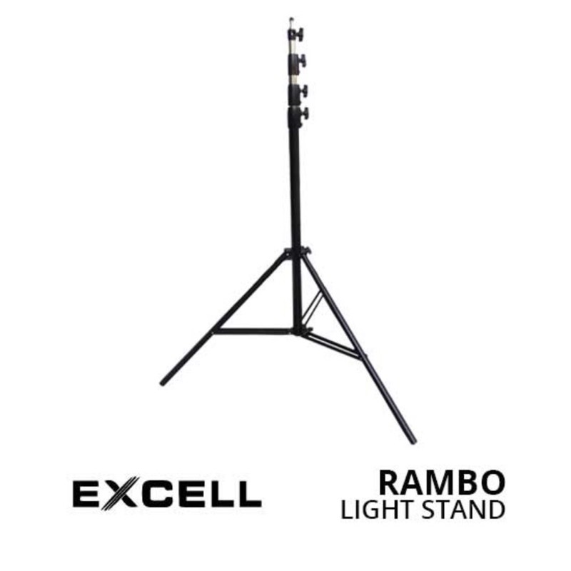 Jual Excell Rambo Light Stand 4,1 Meter | Shopee Indonesia