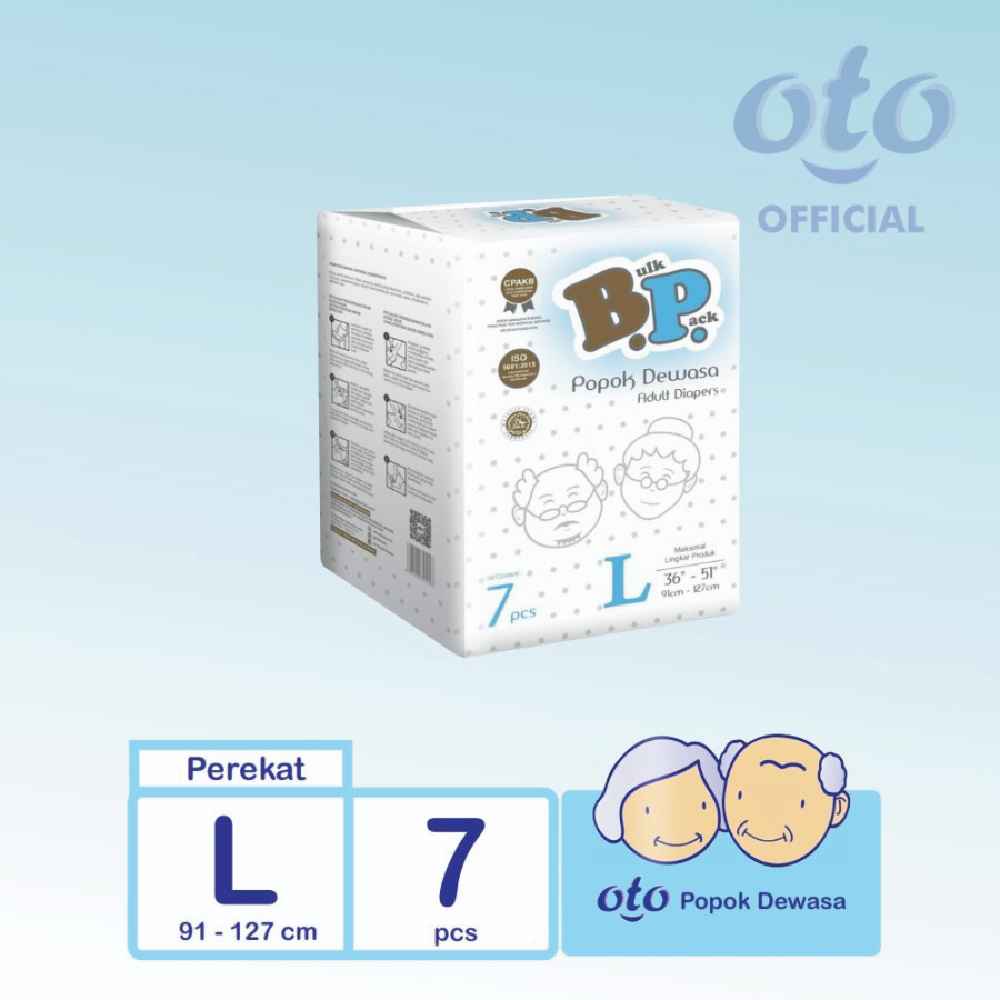 Jual popok dewasa - kesehatan, diapers, perekat RAK - BP Adult Diaper Popok Dewasa model Perekat ...