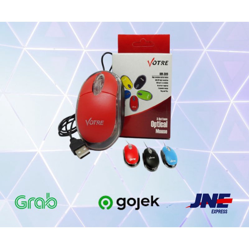 Jual Mouse Votre KM-309 Optical Mouse Komputer | Shopee Indonesia