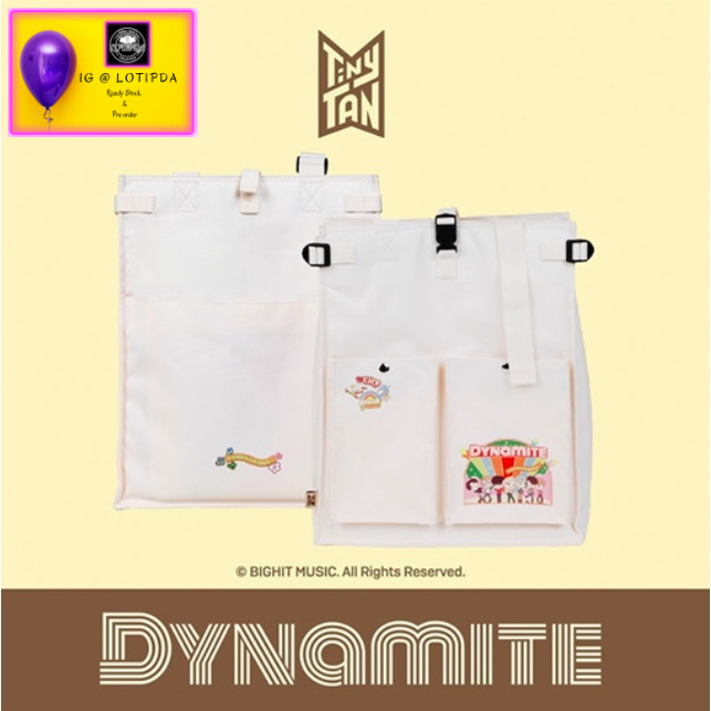 Jual READY STOCK - BTS TINYTAN DYNAMITE MULTI ECO BAG TOTE BAG OFFICIAL BT21 BTS OFFICIAL ...