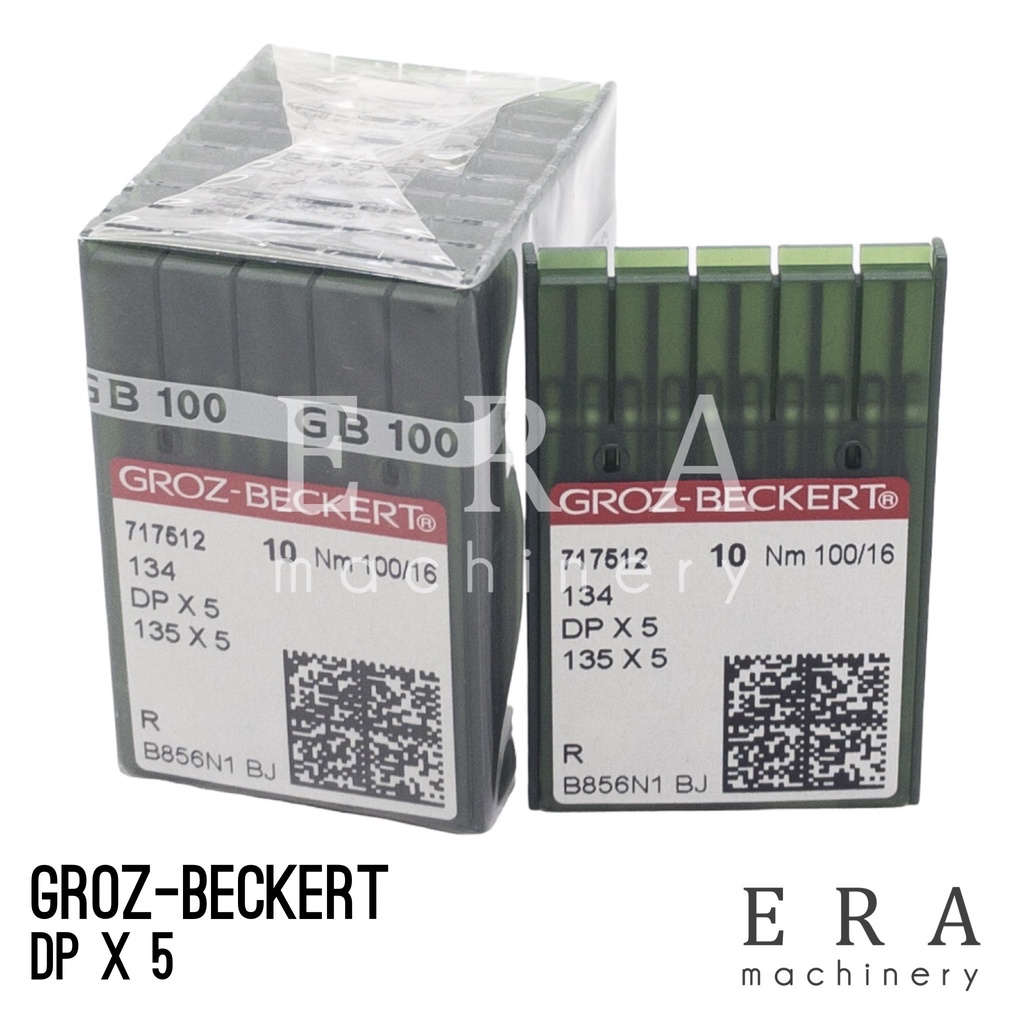 Jual Jarum Jahit DPx5 Groz Beckert GB Needles Germany Jerman Jarum 2 Zig Zag Lubang Kancing ...