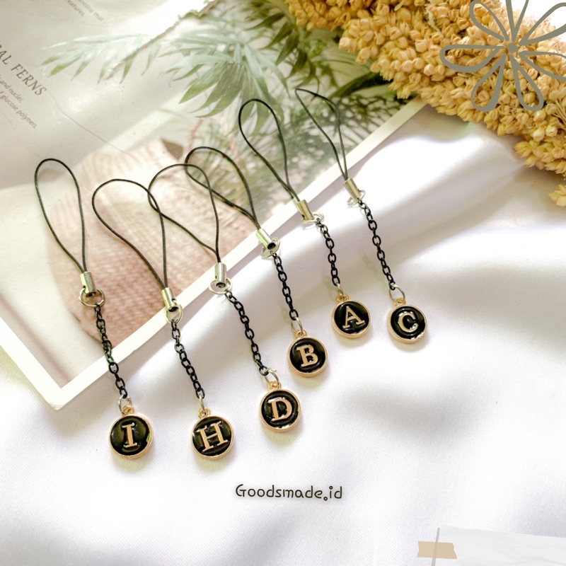 Jual PHONE STRAP HURUF EXPOXY ( A- Z ) | Shopee Indonesia