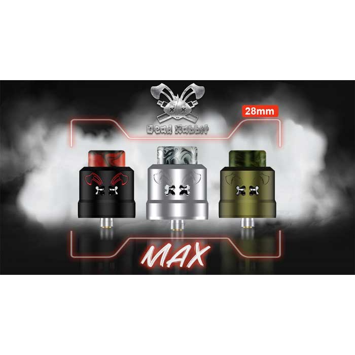 Jual DEAD RABBIT MAX RDA 28MM BY HELLVAPE | Shopee Indonesia