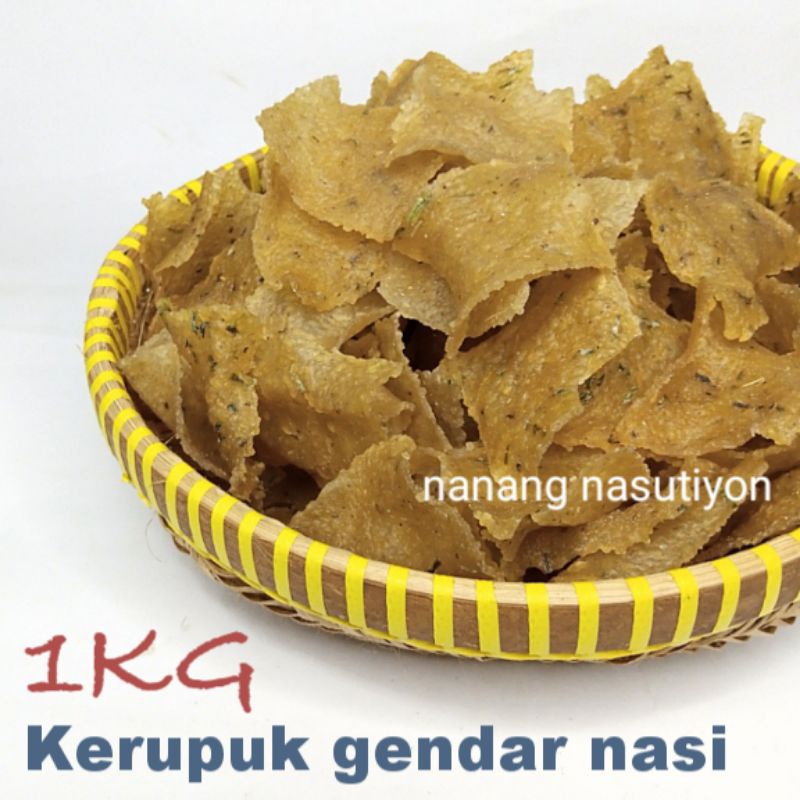 Jual KRUPUK KERUPUK OPAK GENDAR LEGENDAR NASI MENTAH GURIH RENYAH SIAP ...