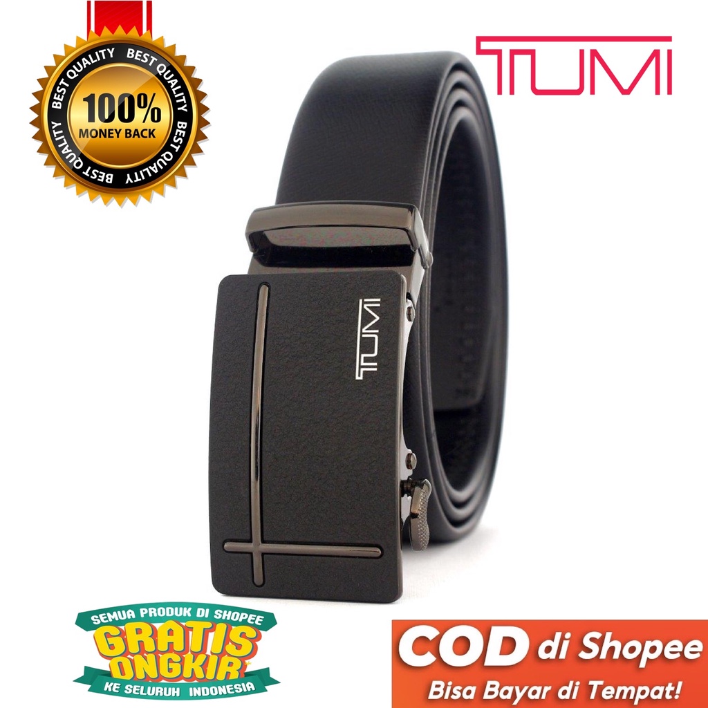 Jual TM Gesper Ikat Pinggang Pria Model Rel Jepit Modern Otomatis Tali ...
