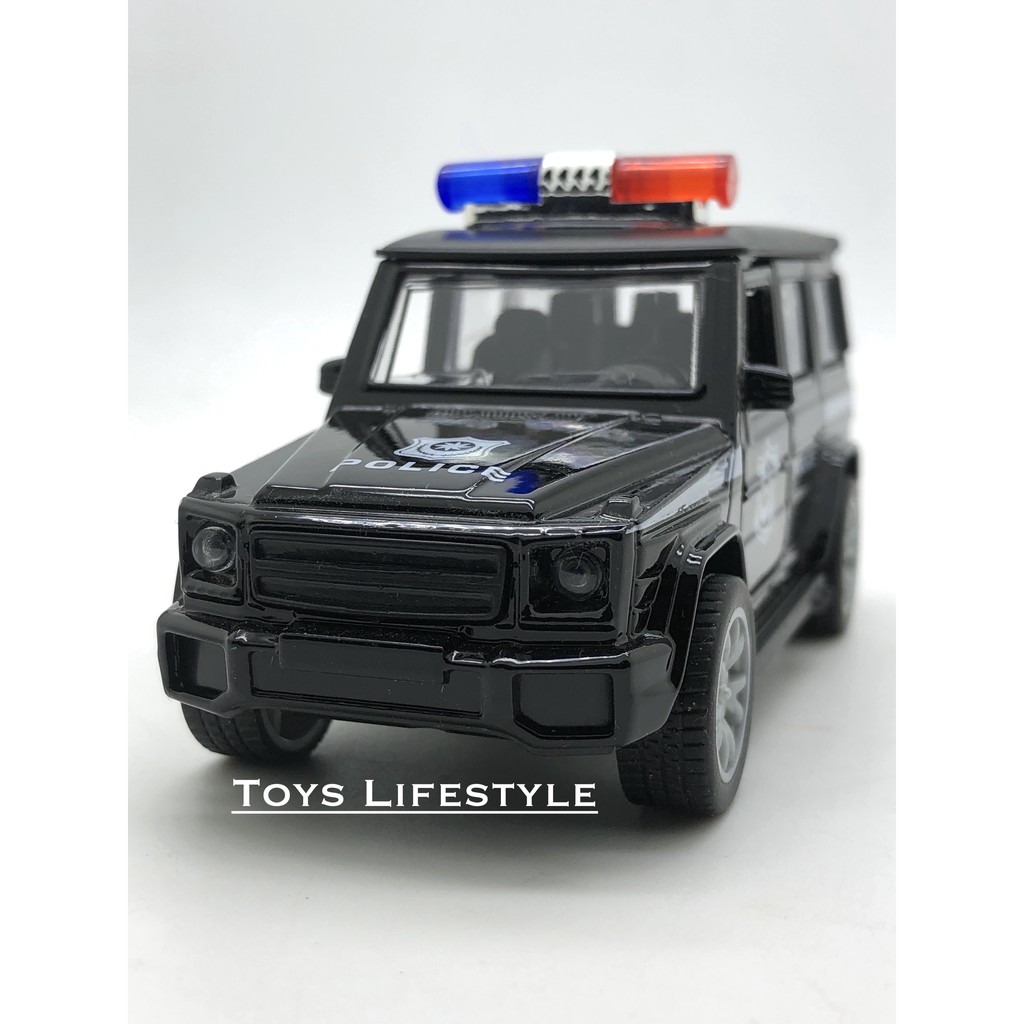 Jual Toy Addict Diecast - Mercedes Benz G Class Police Skala 1:32 ...
