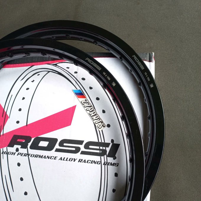 Jual VELG V ROSSI RX KING RING 18 HITAM GLOSSI UKURAN 18/185 - 18/160 ...