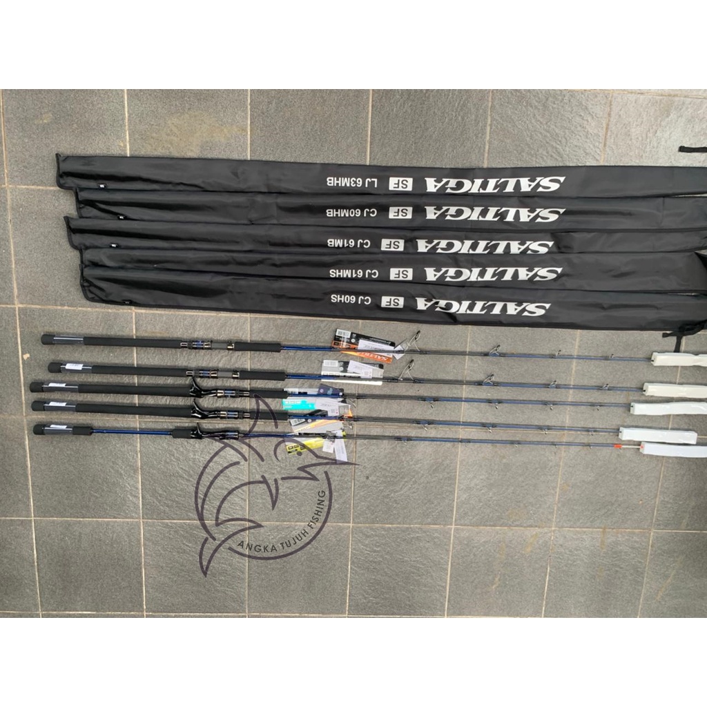 Jual Daiwa Saltiga SF LJ Model 2021 63MHB-SD Joran Light Jigging Rod | Shopee Indonesia