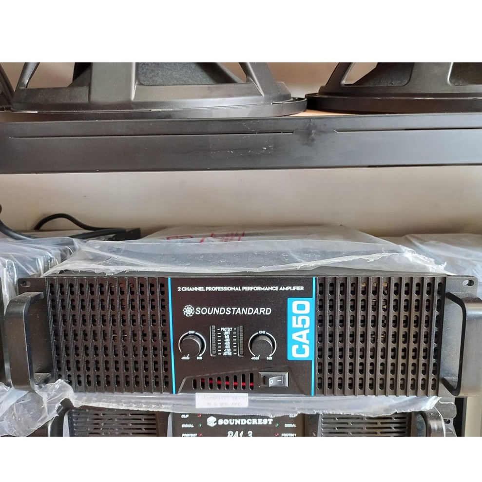 Jual POWER AMPLIFIER SOUND STANDARD CA 50 power ampli Soundstandard ...