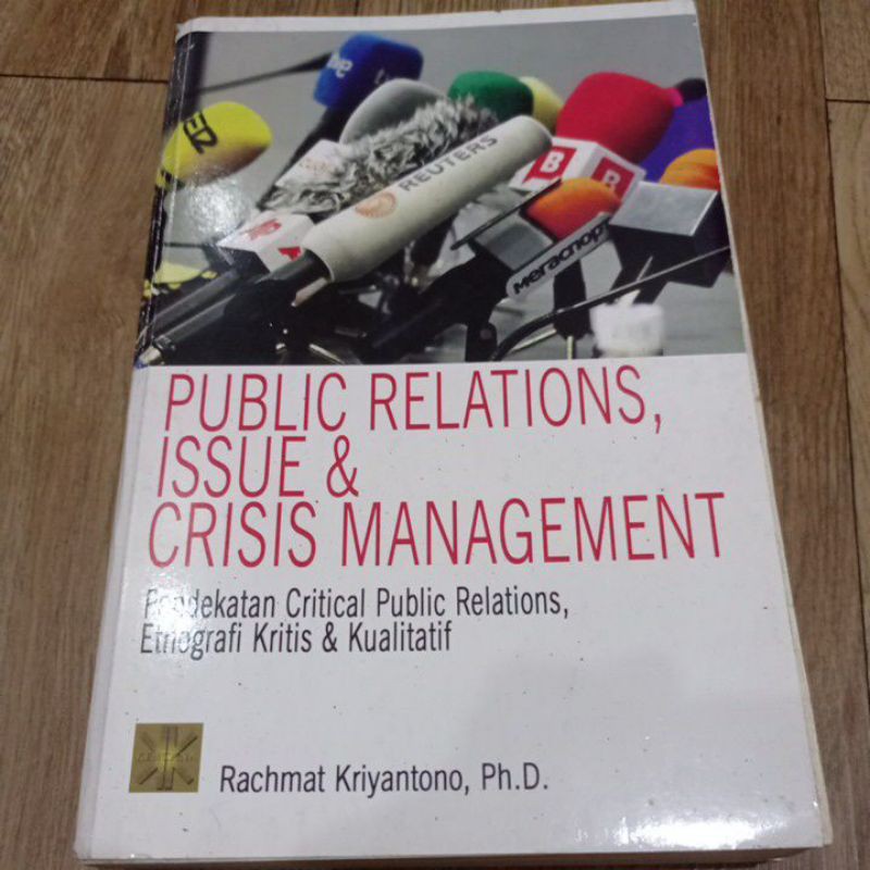 Jual Public Relations, Issue & Crisis Management by Rachmat kriyanto ...