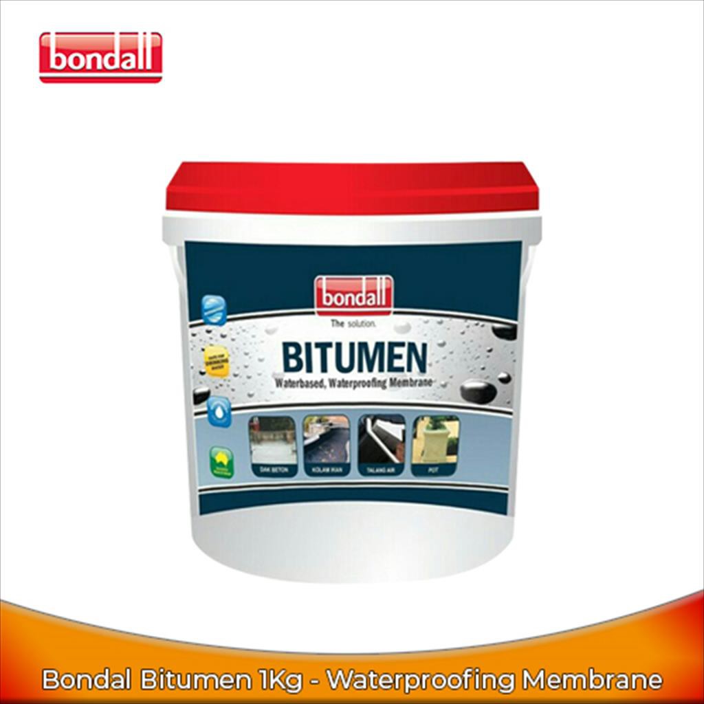 Jual Bondall Bitumen 1kg - Cat Pelapis Anti Bocor | Shopee Indonesia