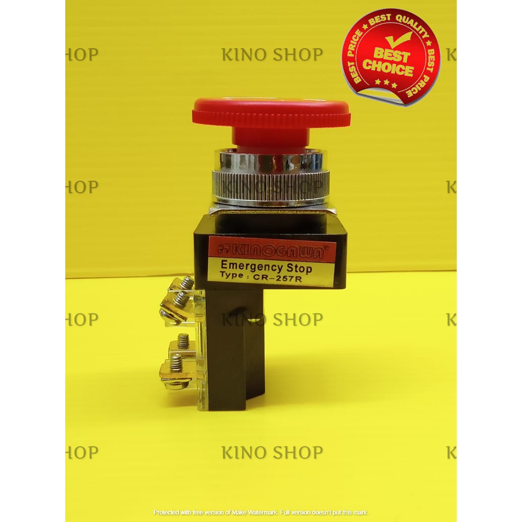 Jual Emergency Push button 25mm - Tombol Emergency 25mm | Shopee Indonesia