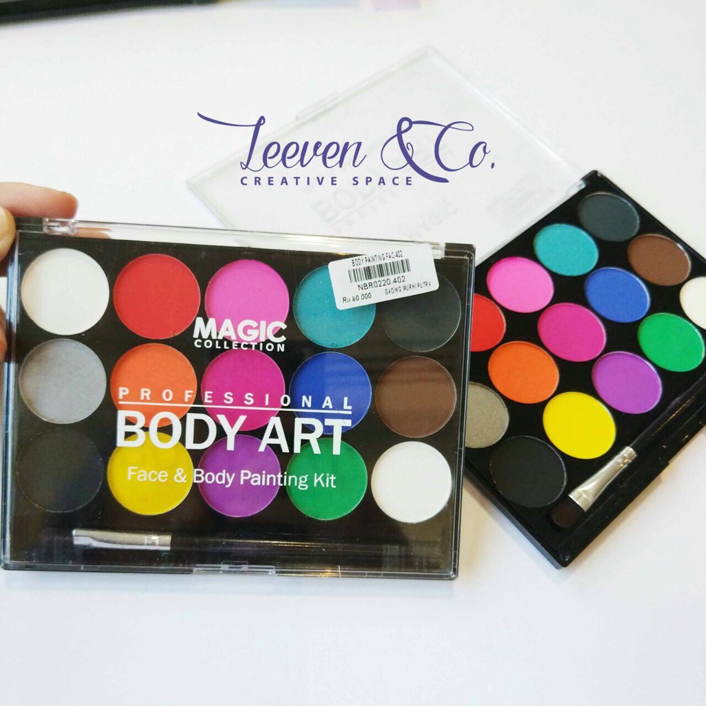 Jual FACE & BODY PAINTING KIT 15 Colours | Shopee Indonesia