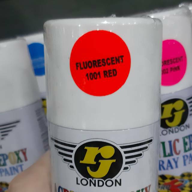 Jual Pilox Pilok Cat Semprot RJ London Erje Stabilo 150 cc - Merah ...