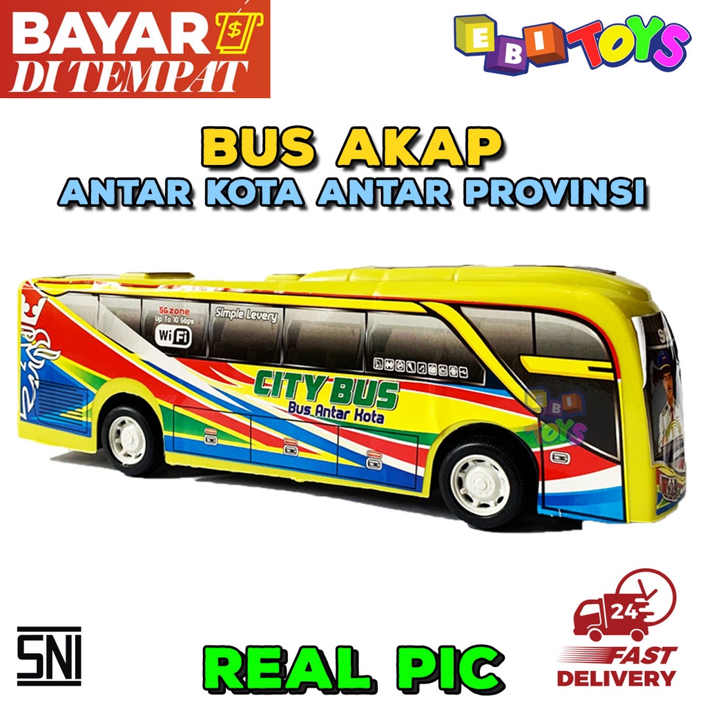 Jual Mainan Bus Kota Bis Kota Bus Antar Kota The Little Bus Mainan Bis ...