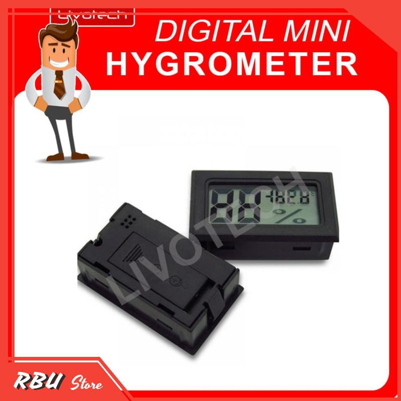 Jual ALAT UKUR SUHU DAN KELEMBABAN DIGITAL HYGROMETER HIGROMETER ...