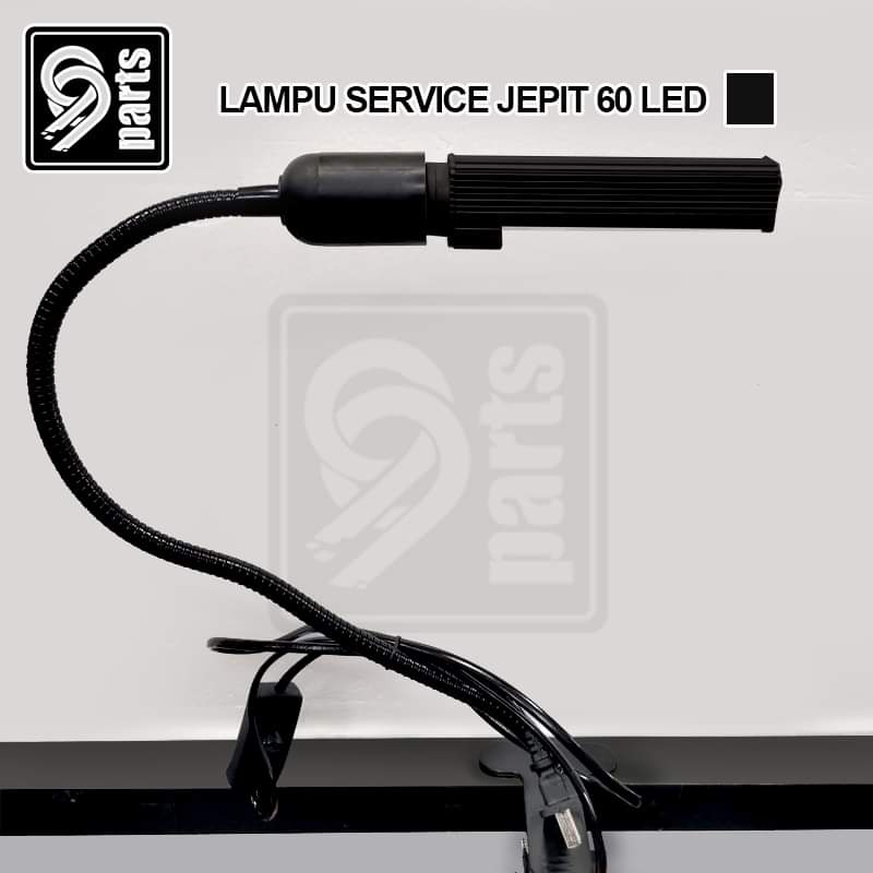 Jual Lampu Jepit Service 60 Led + Gagang / Lampu Service Jepit 60LED ...