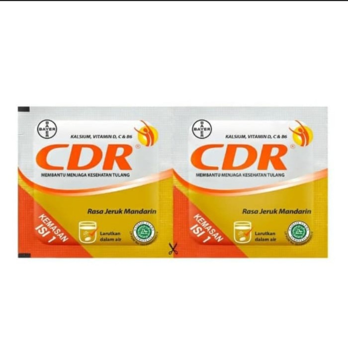 Jual calcium- cdr sachet isi 2 tablet -calcium. | Shopee Indonesia
