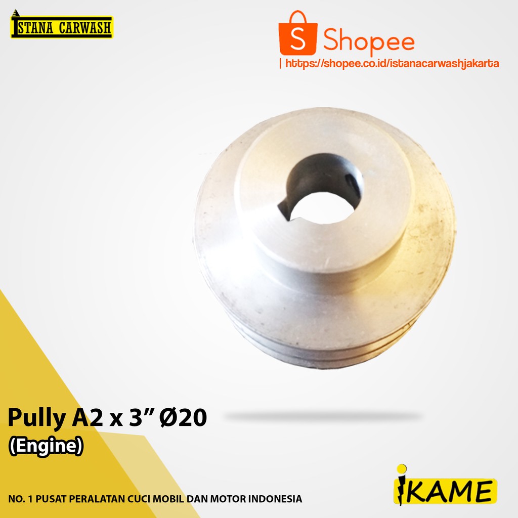 Jual Pully A2 x 3″ Ø20 (Engine) | Shopee Indonesia