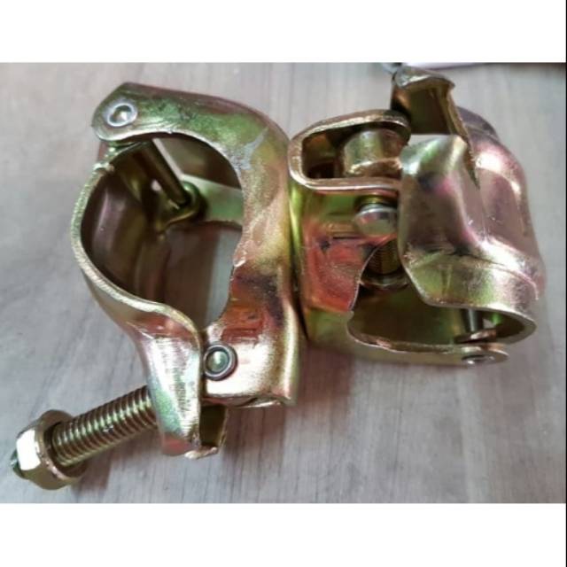 Jual Scaffolding Clamp Pipe Rigid - Fixed - Mati 1 Dus 30 pcs | Shopee ...