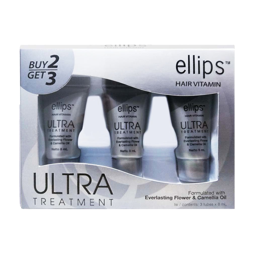 Jual Ellips Hair Vitamin ultra Treatment 8ml (PACK isi 3 tube) | Shopee ...