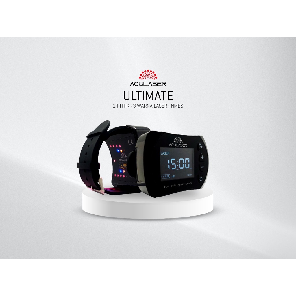 Jual ACULASER ULTIMATE 14 MATA LASER 3 WARNA + NMES TERAPI MEMBANTU ...