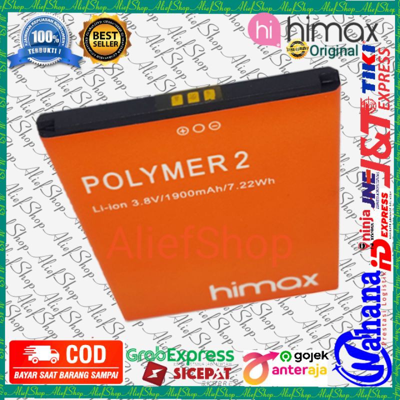 Jual Batrai Himax POLYMER 2 KLB200N378 Batre BT Himax Baterai Original Battery | Shopee Indonesia