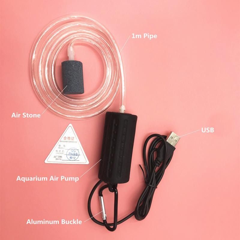 Jual Aerator USB / Mesin Pompa Aerator Aquarium satu set lengkap selang ...