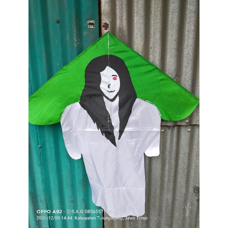 Jual layangan kain / layangan hias / layangan pocong / layangan ...