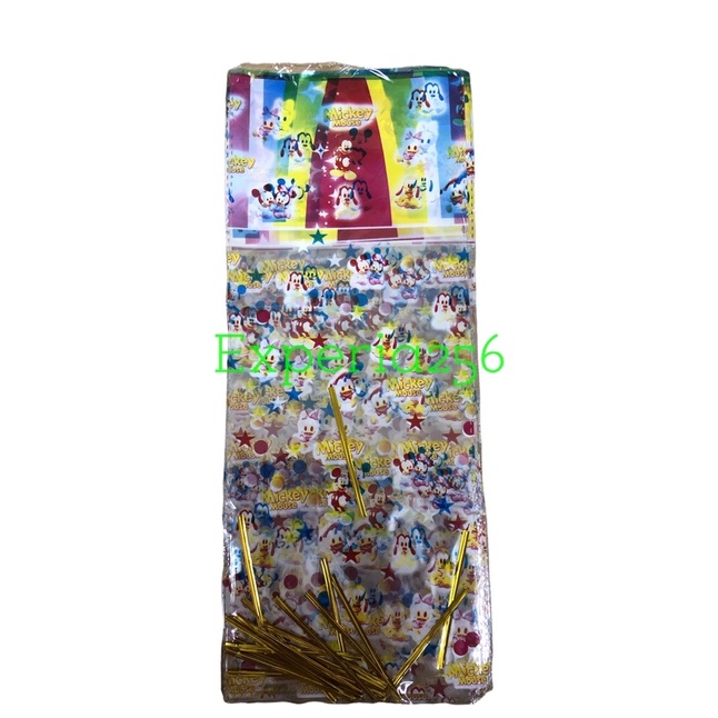 Jual Plastik Ultah / Plastik OPP Ulang tahun 15x37cm (20Lembar) Plastik ...