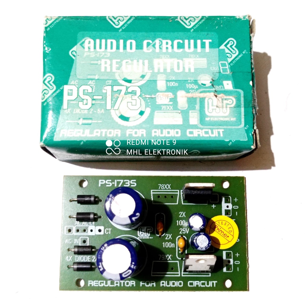 Jual PS-173 Primer Audio Circuit Regulator PSU Simetris Untuk Rangkaian ...