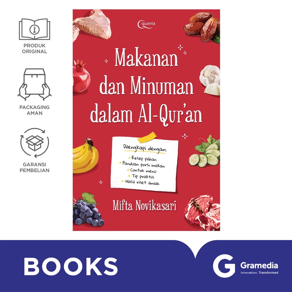 Jual Makanan dan Minuman dalam Al Quran (Mifta Novikasari) | Shopee ...