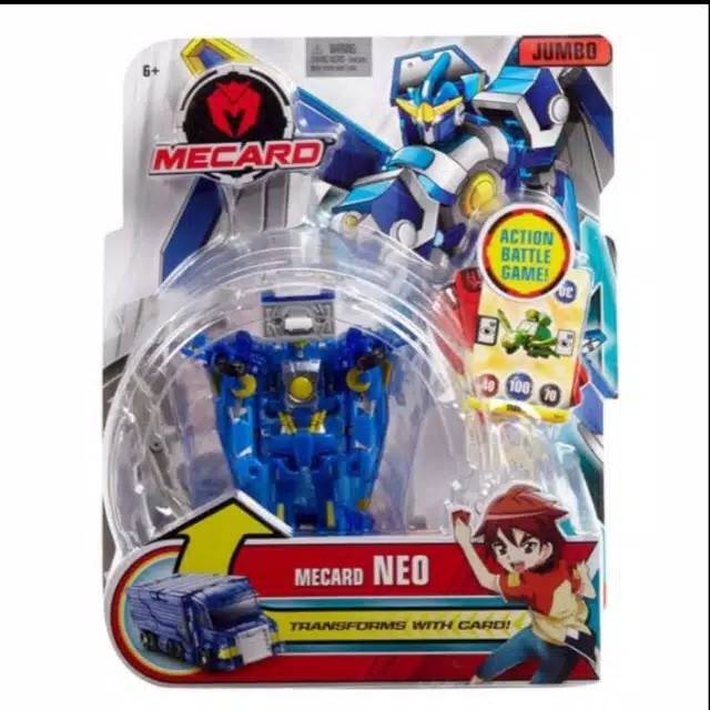Jual mainan mecard Ex dan mecard Neo transforms with card robot mobil ...
