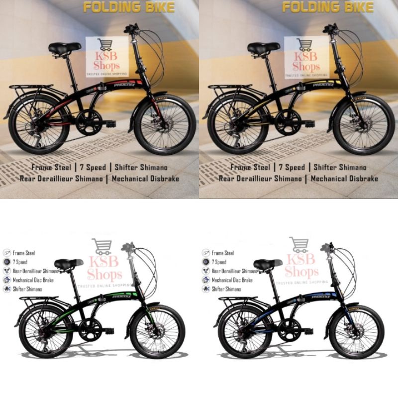 Jual [KSB] Sepeda Lipat Folding Bike Anak Remaja Dewasa size 20 Inch ...