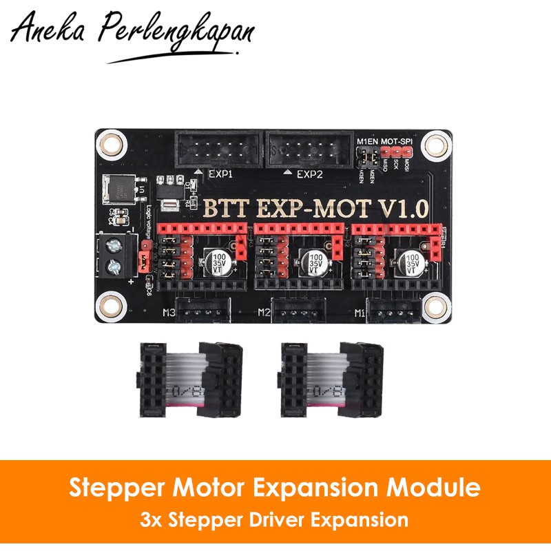 Jual BigTreeTech Stepper Motor Expansion Module 3 Slot BTT EXP-MOT ...