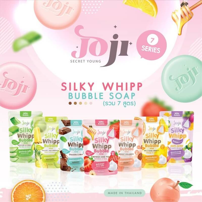 Jual JOJI SILKY WHIPP BUBBLE SOAP 100GR | Shopee Indonesia