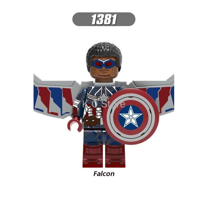 Jual Lego Falcon Minifigure Hero Marvel Ronin Vision Ironman War ...