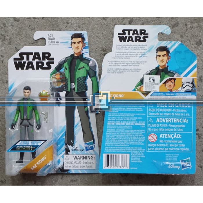Jual Artha ||Star Wars Resistance - Kaz Xiono 3.75” Animated Action ...
