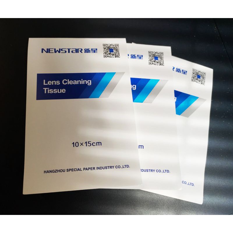 Jual kertas lensa cleaning 15 x 10 isi 100 lbr / Lens cleaning tissue ...