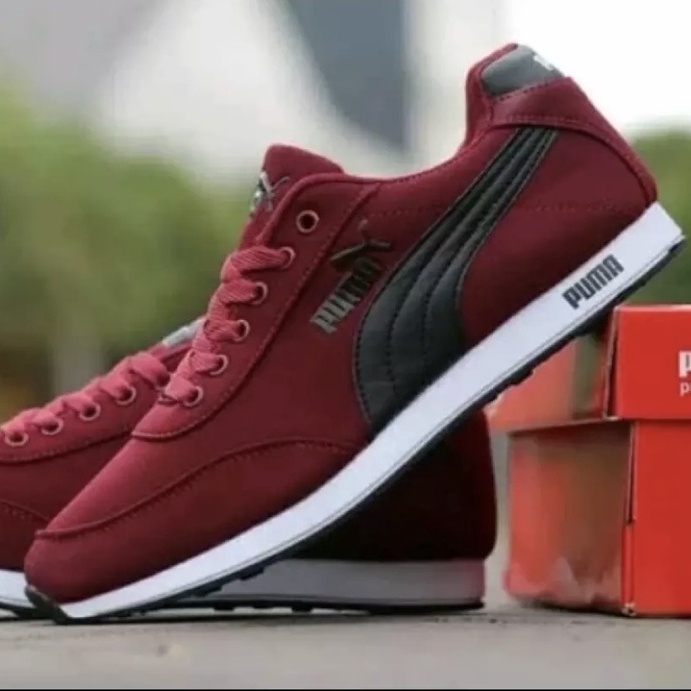 Jual SEPATU SNEAKERS PRIA DAN WANITA 39-43 | PUM4 | JOGGING | SEPATU SEKOLAH | SEPATU OLAHRAGA ...