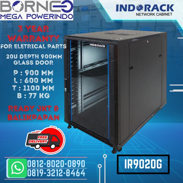 Jual Modem | Close Rack 20U Depth 900Mm Glass Door / Indorack / Rack ...