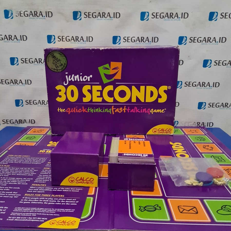 Jual Board Game - 30 Seconds Junior by Calco Games | Shopee Indonesia