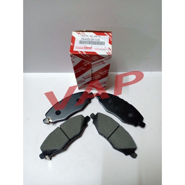 Jual BRAKE PAD KAMPAS REM DEPAN TOYOTA INNOVA 2004-2014 ORIGINAL 1SET 4PC | Shopee Indonesia