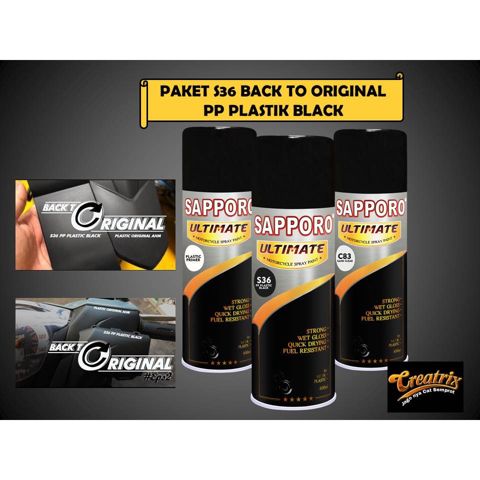 Jual Paket Back To Original Sapporo Ultimate S36 / Paket PP Plastic ...