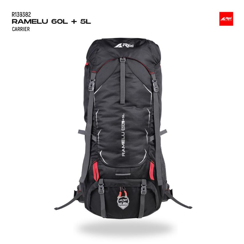 Jual Tas Gunung Pria RAMELU 60+5L AREI OUTDOORGEAR - CARRIER REI Pria ...