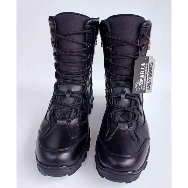 Jual SEPATU PDL TNI POLRI SECURITY TERBARU 2021 MODEL 03 MEREK SPARTA ...