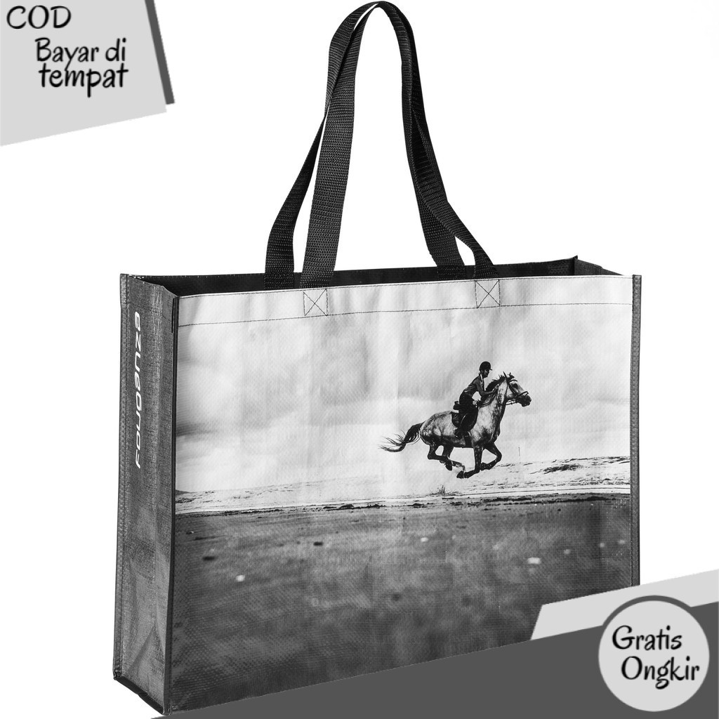 Jual Decathlon Fouganza Tas Bermotif Kuda Horse Riding Tote Bag ...
