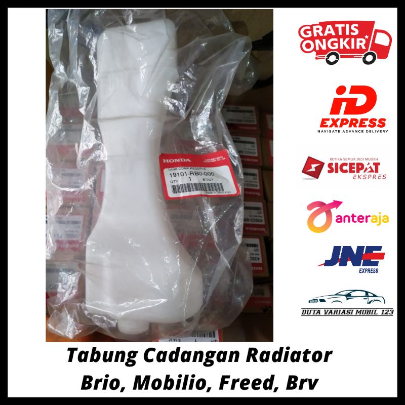 Jual Tabung Tangki Botol Cadangan Air Radiator Brio, Mobilio, Freed ...