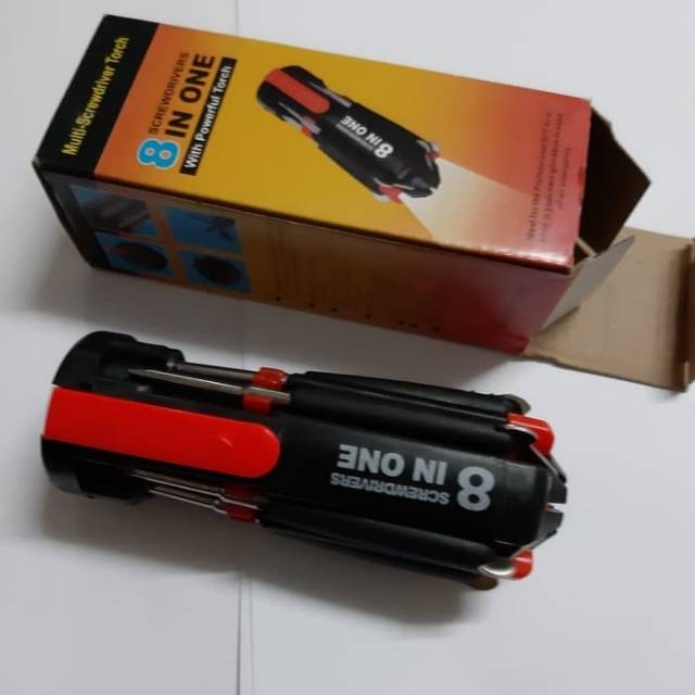 Jual OBENG 8 IN ONE +OBENG SENTER | Shopee Indonesia