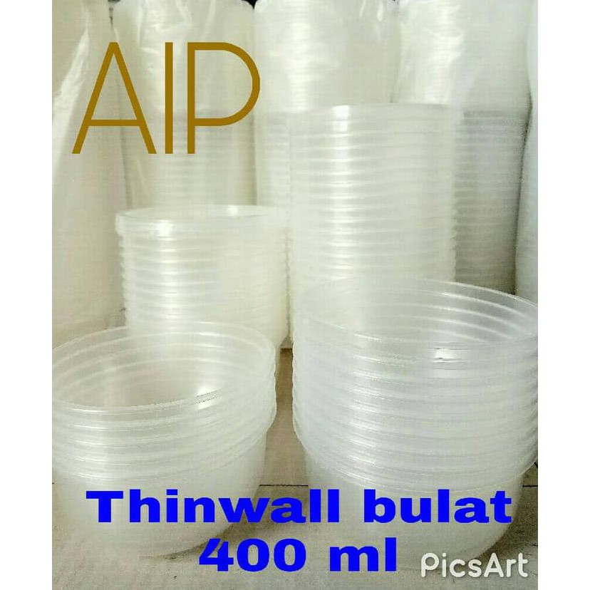 Jual PALING MURAH Thinwall thinwall bulat kotak plastik food container ...